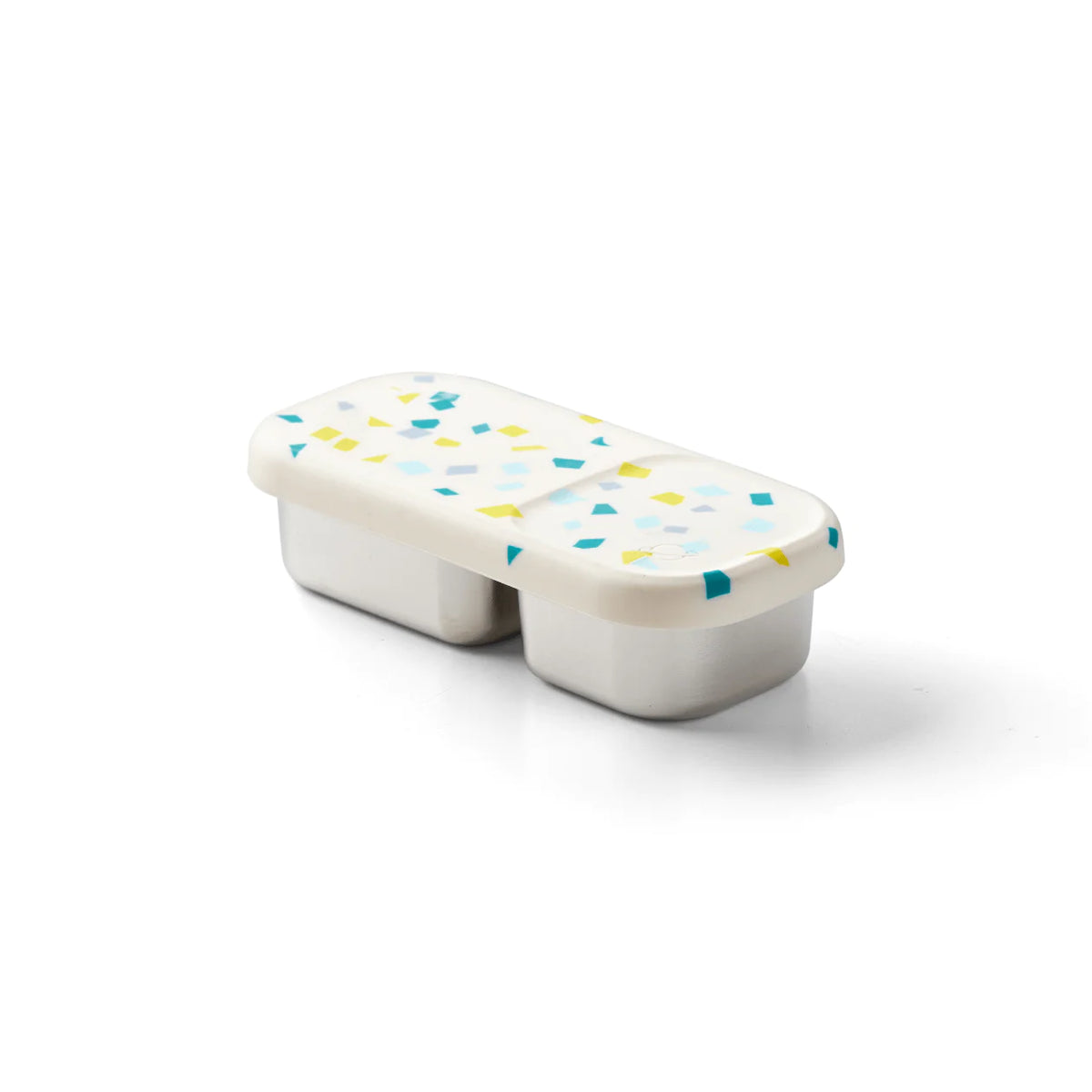 PlanetBox - Day Tripper Snack Container, White Sand Terrazzo | J's Rainbows